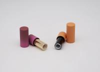 China SGS Hot Stamping Colored Lip Gloss  Reusable Lipstick Tube for sale