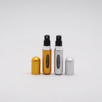 China Aluminum Shell Bottom Filling Perfume Tester Bottle 5ml Atomiser for sale