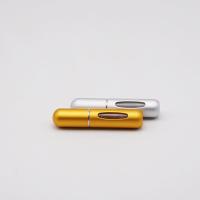 China Aluminum Shell Bottom Filling Perfume Tester Bottle 5ml Atomiser for sale