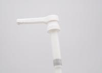 China 10cc White PP Plastic Coffee Syrup Pump Dispenser Non Toxic Material for sale