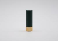 China ODM Dark Green Metal Empty Lipstick Tube Color Spraying Surface for sale