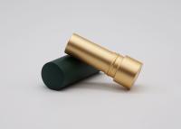 China ODM Dark Green Metal Empty Lipstick Tube Color Spraying Surface for sale