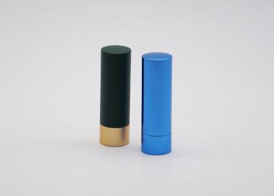 China OEM Aluminum Magnetic 3.5g Empty Lip Balm Tube Containers for sale