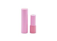 China SGS Hot Stamping Cute Empty Lip Balm Containers Cylinder Shaped for sale