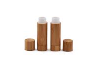 China Press Pop Recyclable 5g Labeling Bamboo Lip Gloss Tubes for sale