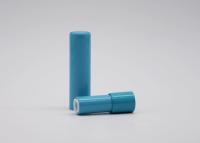 China 3.5g Press Bottom Open Empty Lipstick Tube Aluminum Shelled for sale