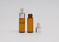 China 50ml Durable Small Amber Empty Tincture  Pipette  Essential Oil Bottle for sale