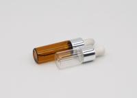 China 50ml Durable Small Amber Empty Tincture  Pipette  Essential Oil Bottle for sale
