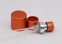 China SGS FEA15 Orange Aluminum Aerosol  Perfume Sprayer With Collar for sale