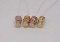 China Rose Gold 12mm Mist  Perfume Spray Pump Screw type Closure for sale