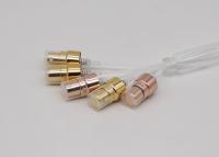 China Rose Gold 12mm Mist  Perfume Spray Pump Screw type Closure for sale