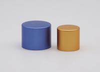 China Personalized Spill Proof Embossed Aluminum Perfume Bottle Caps for sale