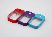 China Reusable  25ml Card Type Plastic Travel Pocket Perfume Refillable Spray Bottle for sale