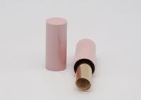 China OEM Cylinder Pink Long Thin Eco Friendly  Cute Lip Balm Containers for sale