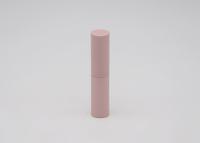 China OEM Cylinder Pink Long Thin Eco Friendly  Cute Lip Balm Containers for sale