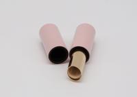 China OEM Cylinder Pink Long Thin Eco Friendly  Cute Lip Balm Containers for sale