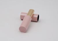 China OEM Cylinder Pink Long Thin Eco Friendly  Cute Lip Balm Containers for sale