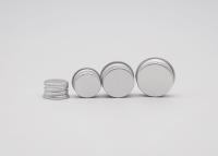 China 20mm Silver Aluminum Plastic Screw Cap For Pill Bottles for sale