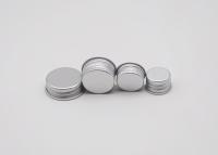 China 20mm Silver Aluminum Plastic Screw Cap For Pill Bottles for sale