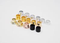 China Stepped FEA 15mm Aluminum Perfume Bottle Collar Non Spill for sale