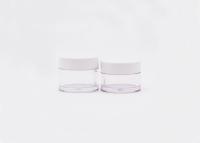 China 50g PETG Plastic Empty Face Cream Containers Screw Neck for sale