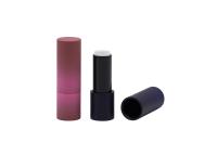 China 3.8g Refillable Metal Lip Balm Containers Hot Stamping Surface for sale