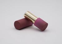 China 3.8g Refillable Metal Lip Balm Containers Hot Stamping Surface for sale