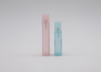 China Fine Mist  Square 5ml Refillable Cologne Tester Bottles for sale