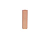 China Gold Lip Balm Tubes 3.5g Aluminium Skinny Circle Empty Lipstick Tube for sale