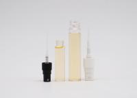 China SGS 3ml Empty Perfume Tester Bottle Vial With Black Atomizer Spray Pump for sale