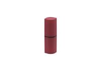 China SGS Plum Aluminum Rubber Painting Rhombus Shape Lip Balm Containers for sale