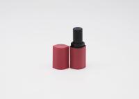 China SGS Plum Aluminum Rubber Painting Rhombus Shape Lip Balm Containers for sale