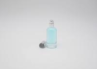 China 100ml Round Empty Cosmetic Spray Bottles Hot Stamping Logo for sale