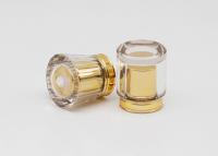 China SGS Crimp Zinc Alloy Perfume Bottle Magnetic Cap Stopper for sale