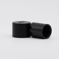 China 24mm  Magnetic Black Perfume Bottle Lid Push Pull type for sale