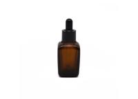 China Latex Rubber 30Ml Dropper Glass Amber Glass Essential Oil Bottle for sale