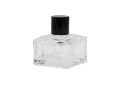 China FEA15 Square Luxury 100ml Cologne Bottle , Custom Made Perfume Bottles for sale