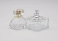 China FEA15 Square Luxury 100ml Cologne Bottle , Custom Made Perfume Bottles for sale