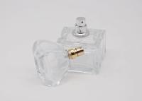 China FEA15 Square Luxury 100ml Cologne Bottle , Custom Made Perfume Bottles for sale