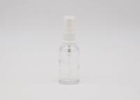 China Hot Stamping 60ml Transparent Glass Reusable Spray Bottle for sale