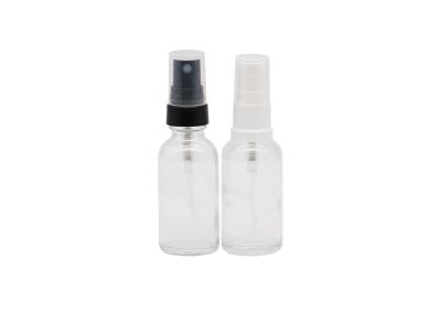 China Hot Stamping 60ml Transparent Glass Reusable Spray Bottle for sale