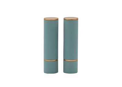 China Color Spraying Cylindrical Hot Stamping Lipstick Tubes Bulk for sale