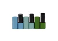 China Colorful Aluminum Magnetic 3.8g Lip Balm Container Tube for sale