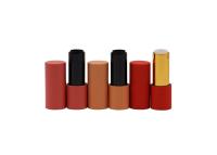 China Colorful Aluminum Magnetic 3.8g Lip Balm Container Tube for sale