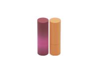 China Colorful Aluminum Magnetic 3.8g Lip Balm Container Tube for sale