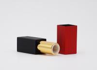 China Magnet Cap Square Shaped Rubber Empty Lipstick Tube Case for sale