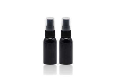 China Recyclable Plastic Bottles Black 60ml Makeup Cosmetic Spray Bottle for sale