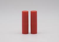 China Color Matching Cylindrical Plastic Lipstick Tube , Empty Liquid Lipstick Container for sale