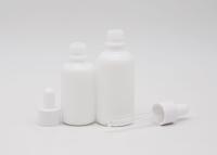 China 30ml Cylinder Cosmetic Oil Glass Bottle With Various Droppers for sale