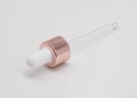 China plastic closure 15/410 Pink Color Dropper Lids , Dropper Plug for sale